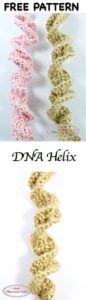 Easy Crochet DNA Helix - Free Pattern - Nicki's Homemade Crafts