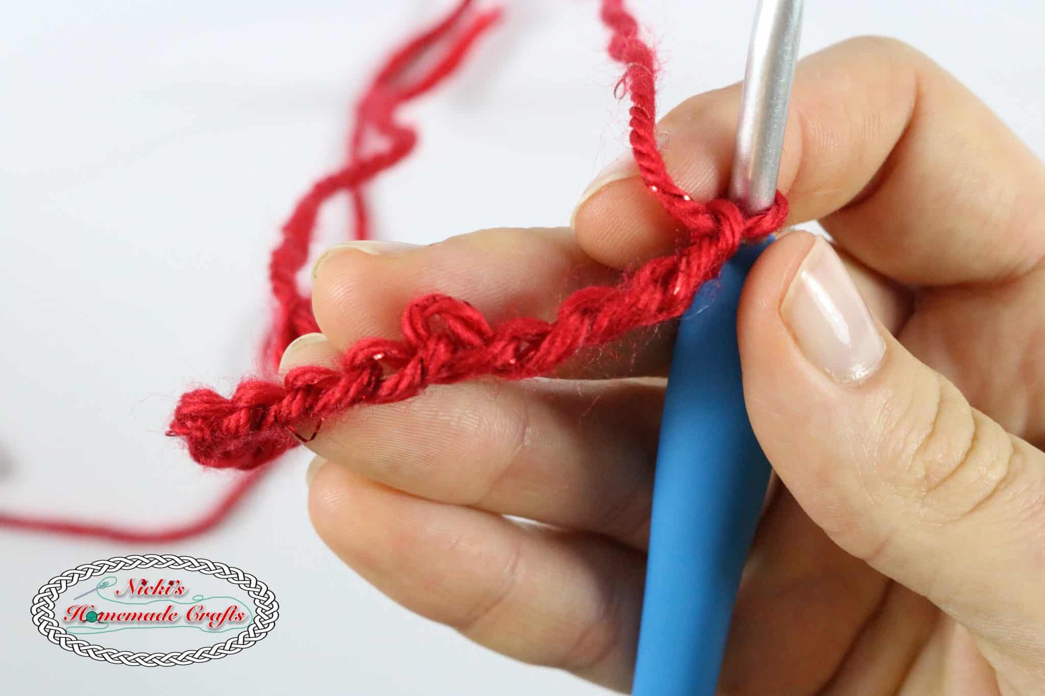 Free Tutorial: Samurai Crochet Relief Stitch - Nicki's Homemade Crafts