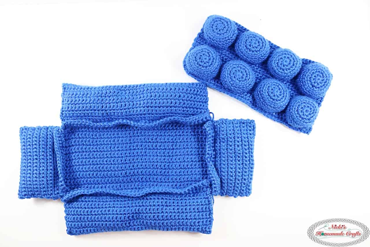 Super Fun Stackable Crochet Bricks - Free Pattern For Kids - Nicki's ...