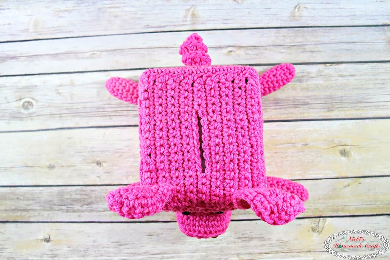 Adorable Crochet Piggy Bank - FREE Pattern - Nicki's Homemade Crafts