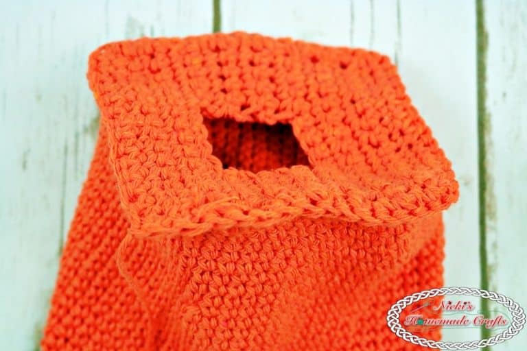 Secret Pumpkin Tissue Box Cover - Free Crochet Pattern - Nicki's ...