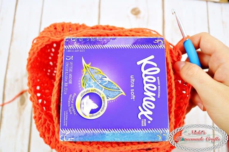 Secret Pumpkin Tissue Box Cover - Free Crochet Pattern - Nicki's ...