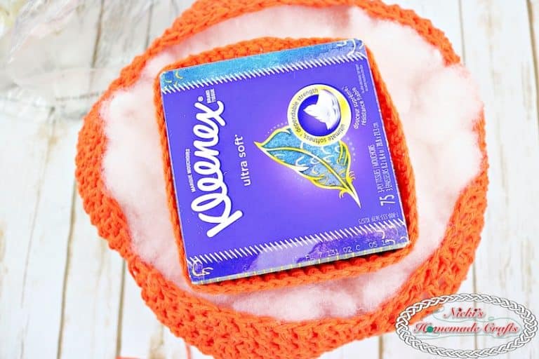 Secret Pumpkin Tissue Box Cover - Free Crochet Pattern - Nicki's ...