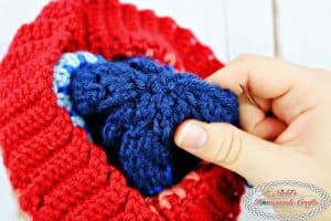 Crochet Sunset Hat with Night Sky Pom-Pom - Free Pattern - Nicki's ...