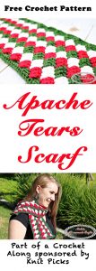 Free Apache Tears Scarf Pattern - Nicki's Homemade Crafts