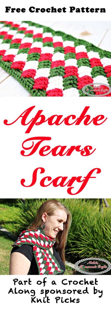 Free Apache Tears Scarf Pattern - Nicki's Homemade Crafts