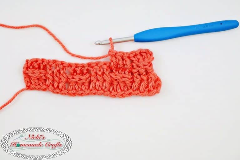 Free Tri-Squares Crochet Stitch Tutorial - Nicki's Homemade Crafts