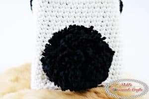 Crochet Tissue Box Cover of a Panda - Nicki's Homemade Crafts