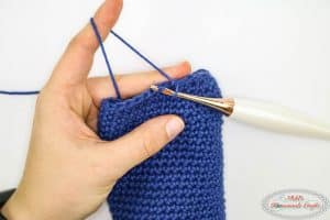 How to Crochet Invisible Decrease - Nicki's Homemade Crafts