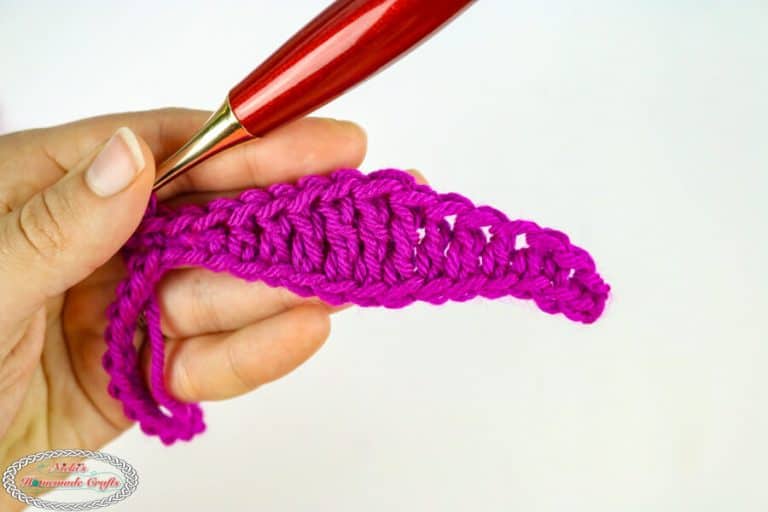 Long Wave Crochet Stitch Pattern Photo and Video Tutorial