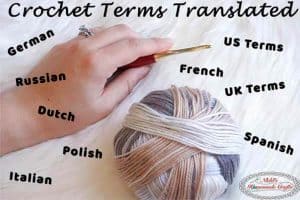 Crochet Terms Translated into Many Languages - Table Reference