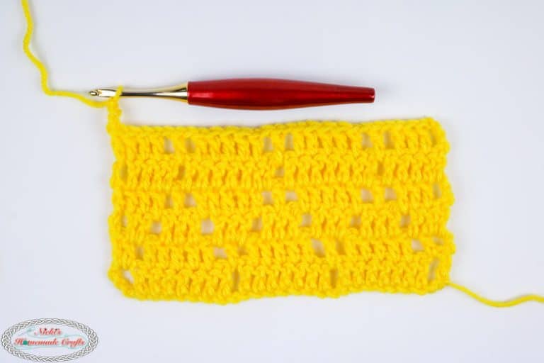 How to Crochet the Diamond Lace Stitch Pattern - Detailed Tutorial