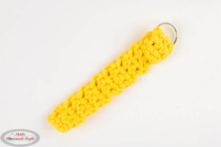 Easy Crochet Key Cozy - Free Pattern & Tutorial - Nicki's Homemade Crafts