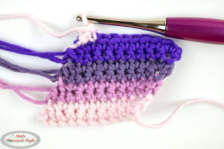 How to Crochet Spiral Effect in Rows to show up in Rounds