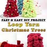 How to Make Amazing Christmas Trees with Loop Yarn Easily