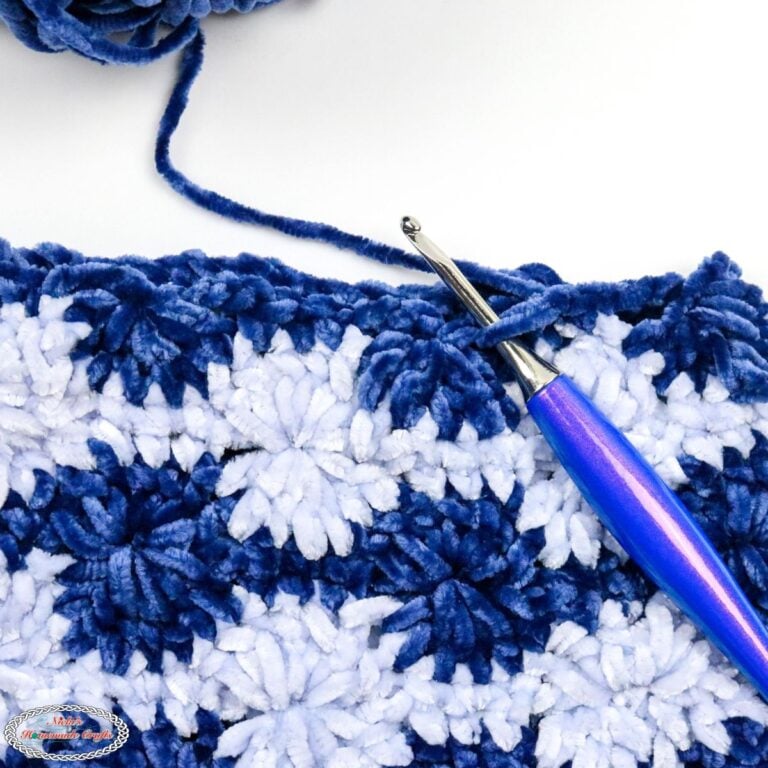 Crochet Extreme Drop Leaf Stitch Tutorial with Video - Day 2 of Advent ...