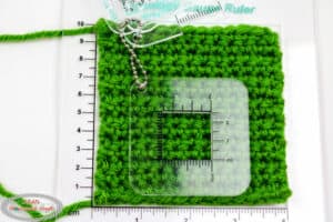 Crochet Gauge - How to Measure & Adjust in Crochet Amazingly Easy