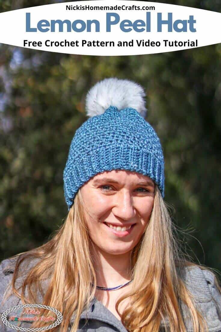 How to Crochet the Lemon Peel Hat - Easy Free Pattern