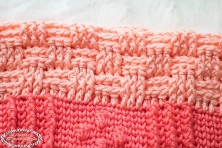 Bobble Basketweave Bag - Free Pattern as Crochet Along - Nicki's ...