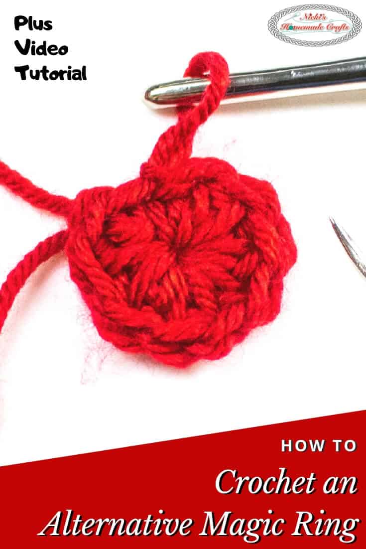 How to Crochet the Alternative Magic Ring Easily - Video Tutorial