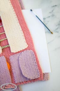 Best Free Crochet Hook Holder Pattern - Nicki's Homemade Crafts