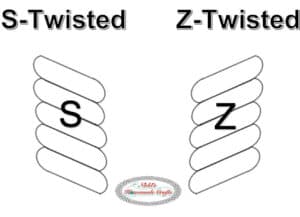 Why Some Yarn Splits - The Difference Between Z vs S Twisted Yarn ...