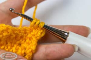 Extended Double Crochet (EDC) Stitch Tutorial - Nicki's Homemade Crafts