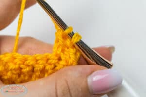 Extended Double Crochet (EDC) Stitch Tutorial - Nicki's Homemade Crafts