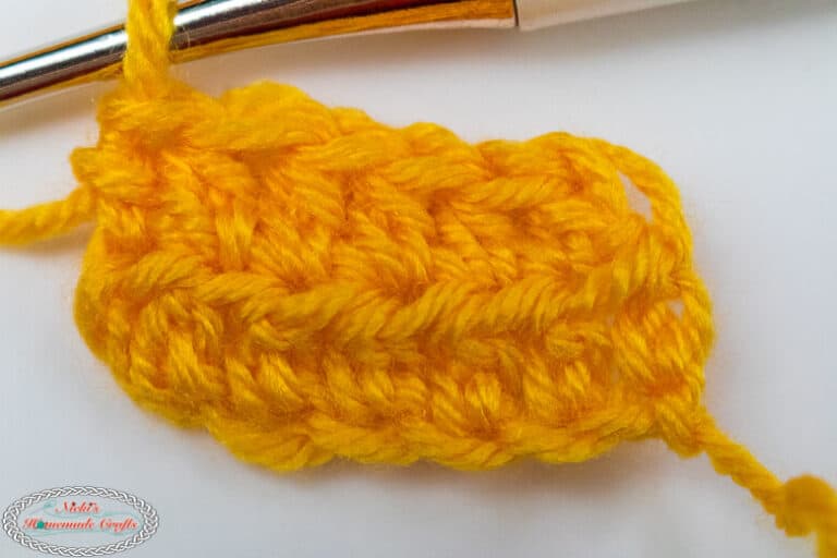 EXTENDED Half Double Crochet Stitch - Easy Tutorial for EHDC - Nicki's ...