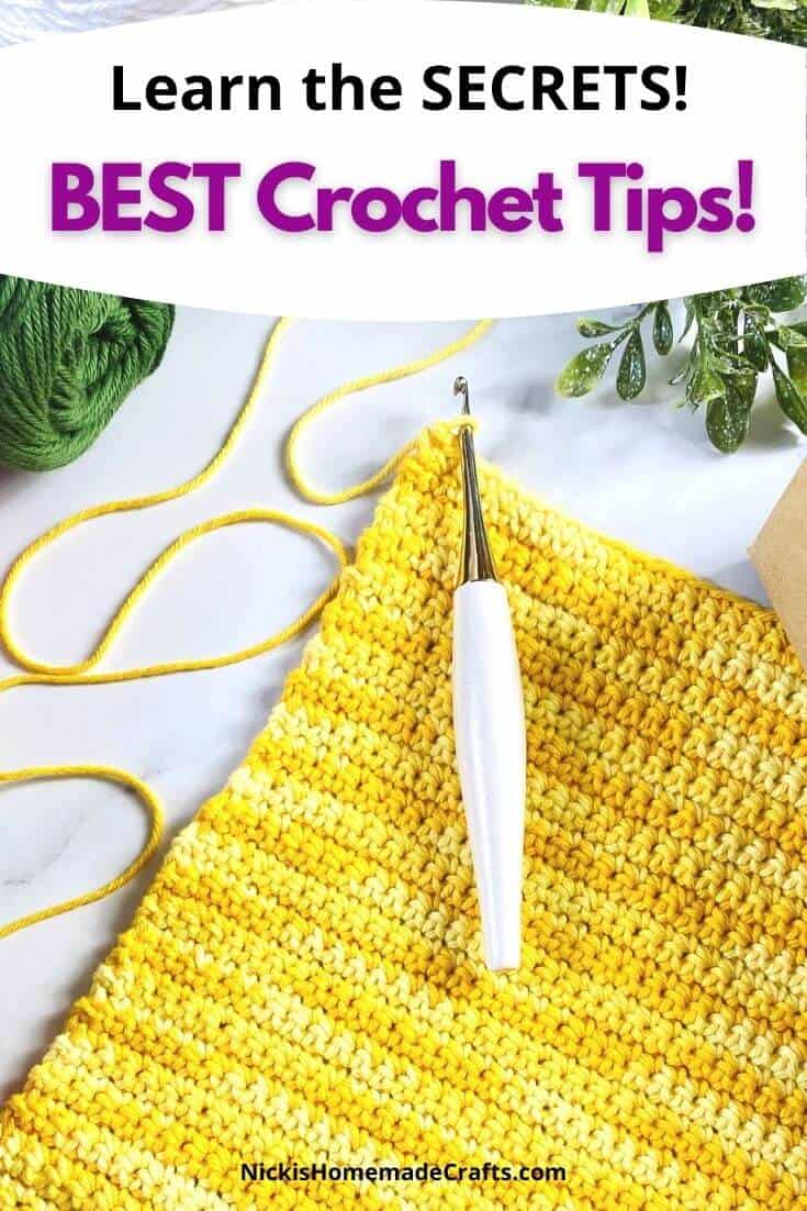 Crochet Tips - Perfect for Beginners and Advanced Crocheters - Nicki's ...