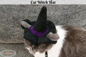 10 Magical Crochet Witch Hat Patterns - FREE! - Nicki's Homemade Crafts