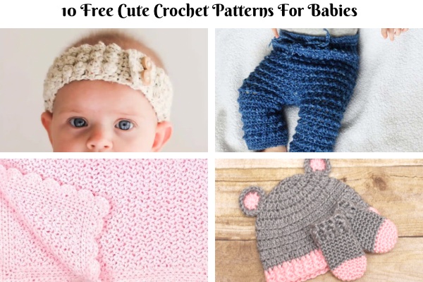 10 Most Adorable Free Baby Crochet Patterns - Nicki's Homemade Crafts