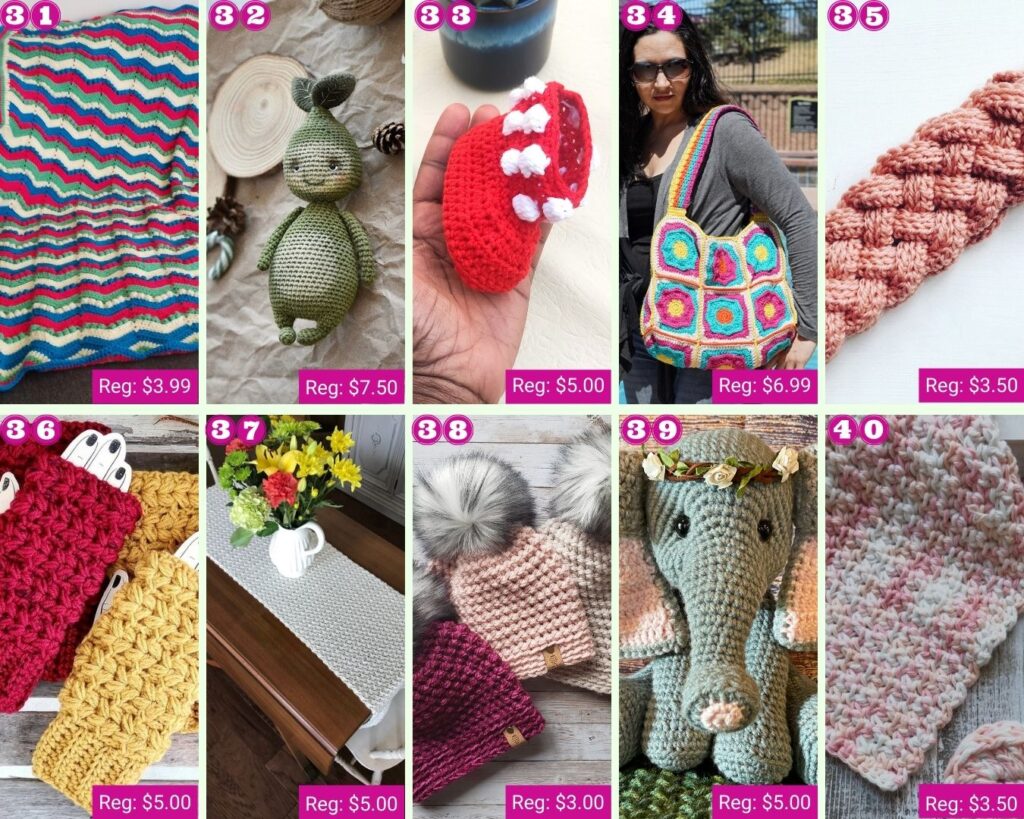 Love Bundle - 40 Crochet Patterns in 1 PDF - 5 Days only!!!
