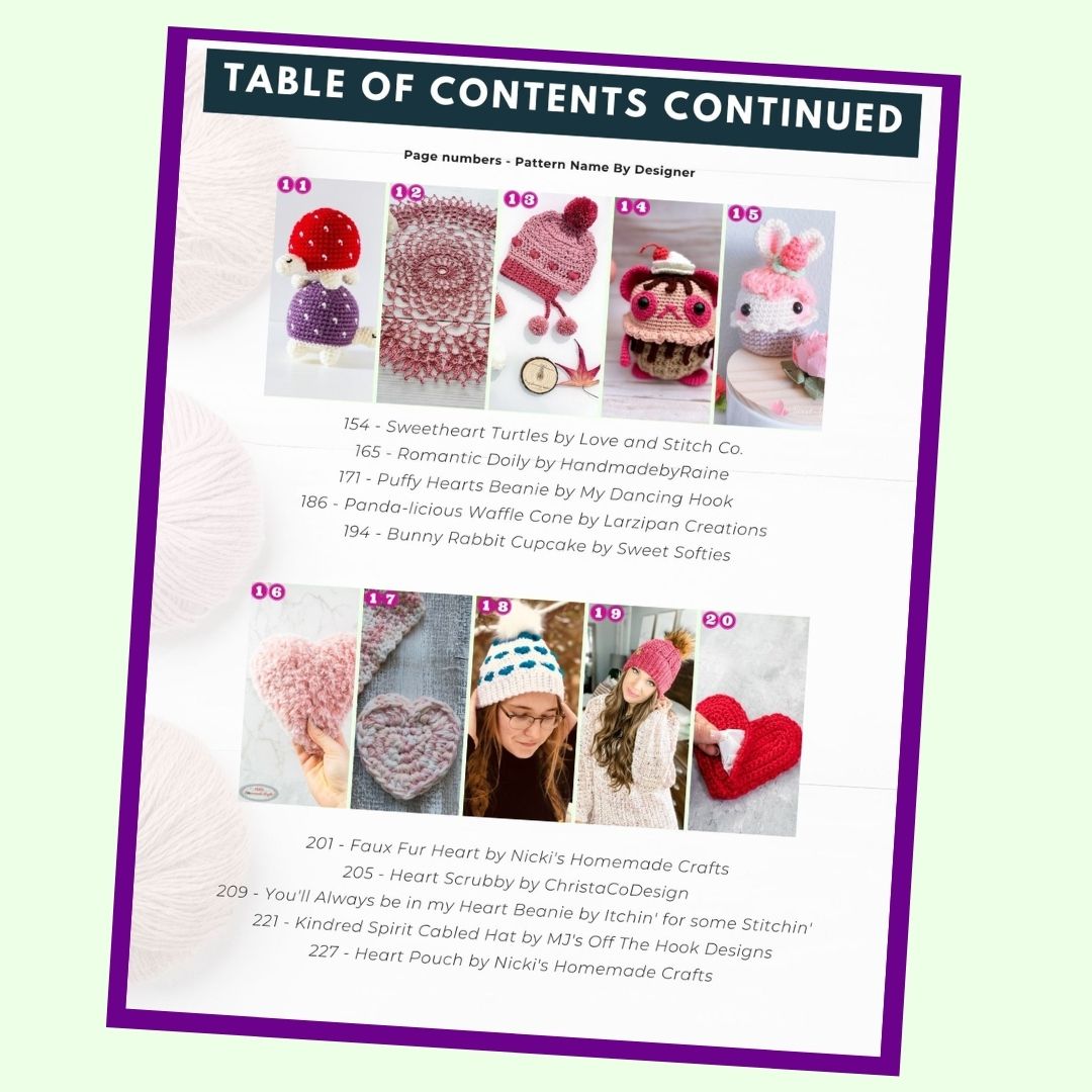 Love Bundle - 40 Crochet Patterns in 1 PDF - 5 Days only!!!