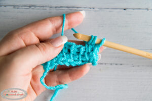 Tunisian Crochet Increase - 7 Ways How to do it Easily - Nicki's Homemade Crafts