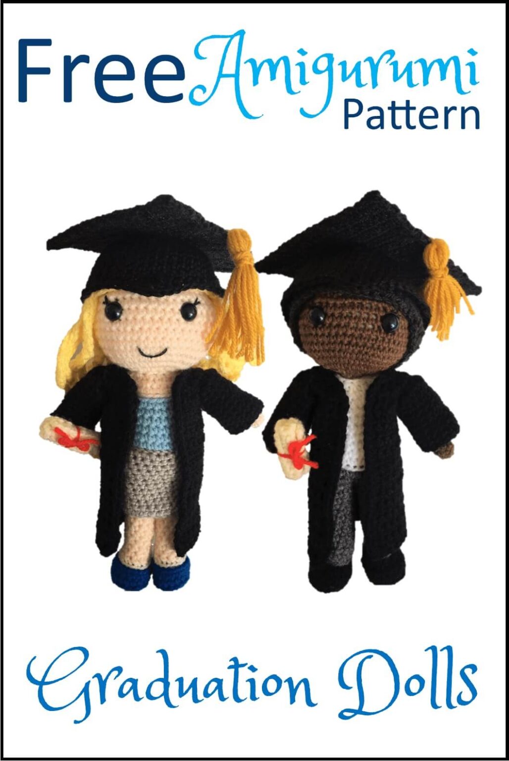 20 Free Crochet Graduation Pattern Ideas - Nicki's Homemade Crafts