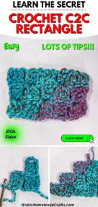 Best Crochet C2C Rectangle Pattern Tutorial & Learn to Read a Graph ...