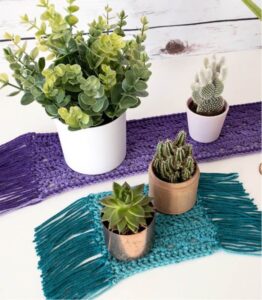 20 Free Modern Crochet Rug Patterns - Nicki's Homemade Crafts