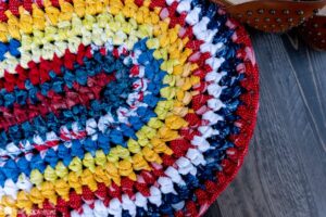 20 Free Modern Crochet Rug Patterns - Nicki's Homemade Crafts