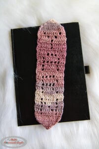 Free Yarn Filet Crochet Bookmark Pattern - Nicki's Homemade Crafts