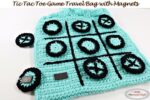 Fun Free C2C Crochet Checkerboard Pattern Bag - Nicki's Homemade Crafts