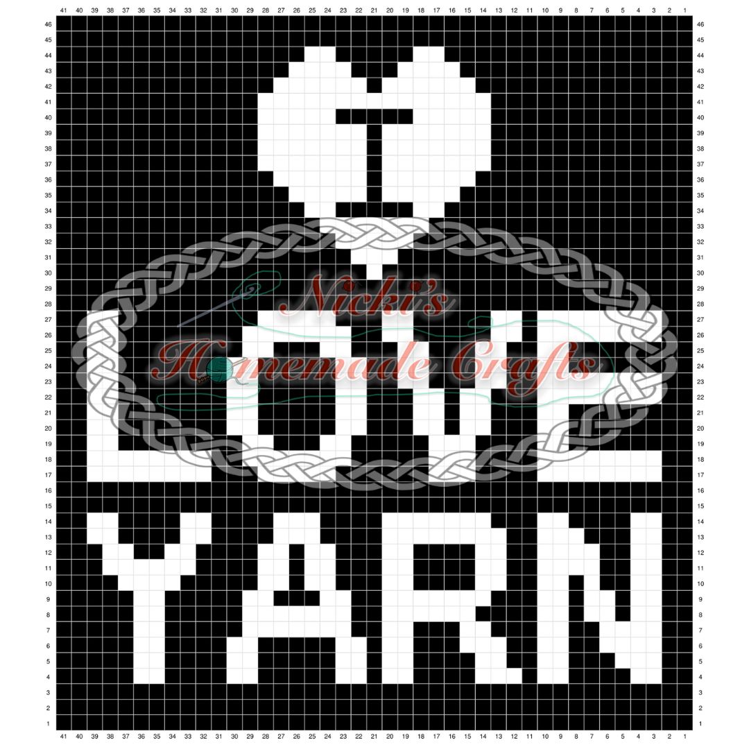 Free "I Love Yarn" Filet Crochet Top Pattern - Nicki's Homemade Crafts