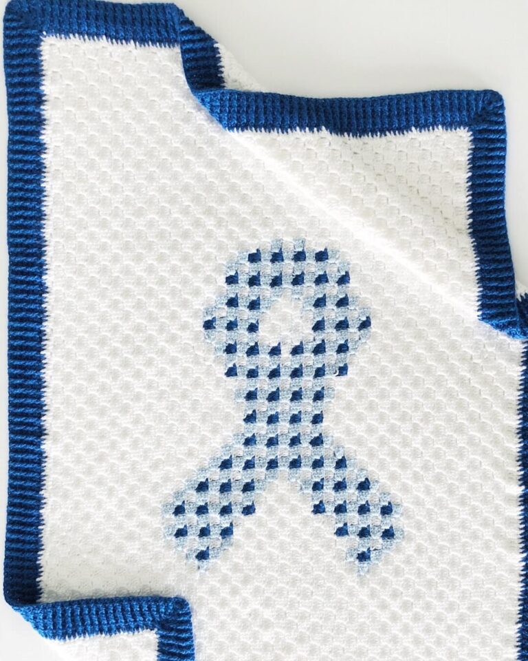 10 FREE Cancer Awareness Crochet Patterns - Nicki's Homemade Crafts