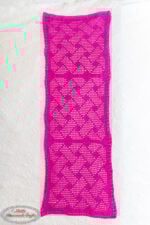 Free Celtic Weave Filet Crochet Shawl Pattern - Nicki's Homemade Crafts