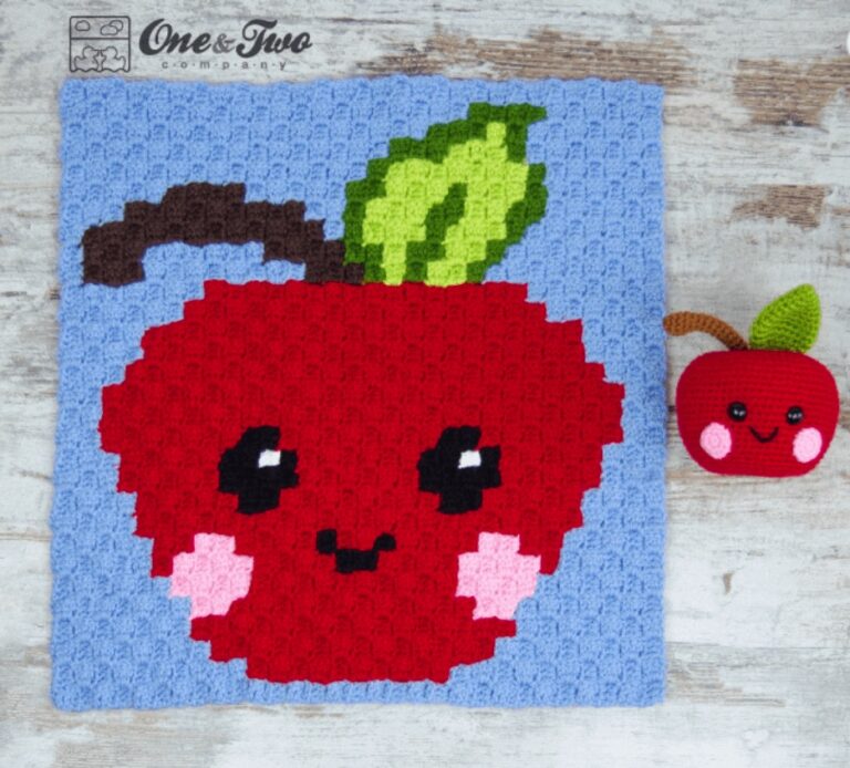 10 Free Crochet Apple Patterns - Nicki's Homemade Crafts