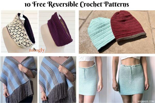 10 Amazing Free Reversible Crochet Patterns - Nicki's Homemade Crafts
