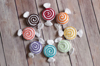 11 Sweet Free Crochet Candy Patterns - Nicki's Homemade Crafts