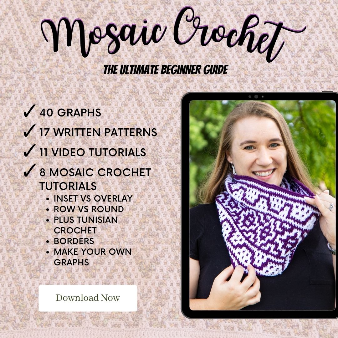 Mosaic Crochet Made Easy - Ultimate Beginner Guide with 40 Crochet ...