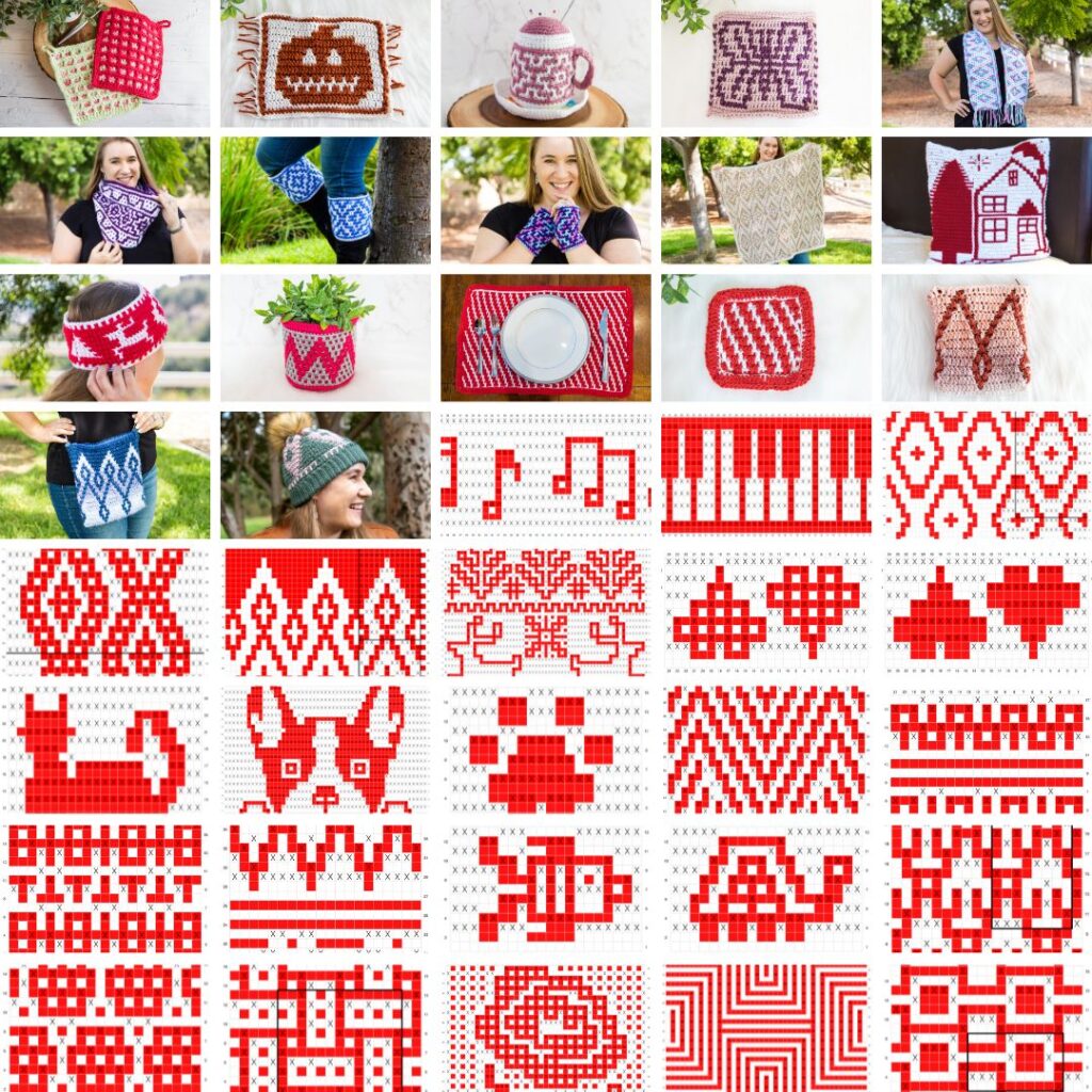 Mosaic Crochet Made Easy - Ultimate Beginner Guide with 40 Crochet ...