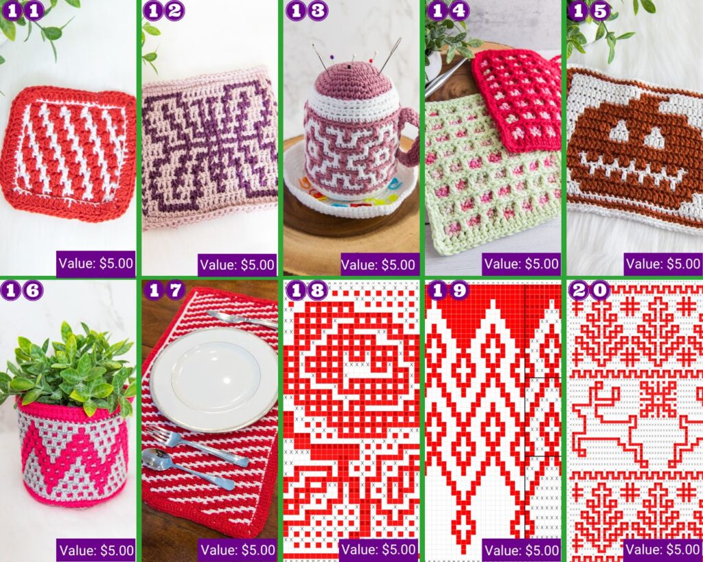 Mosaic Crochet Made Easy - Ultimate Beginner Guide with 40 Crochet ...